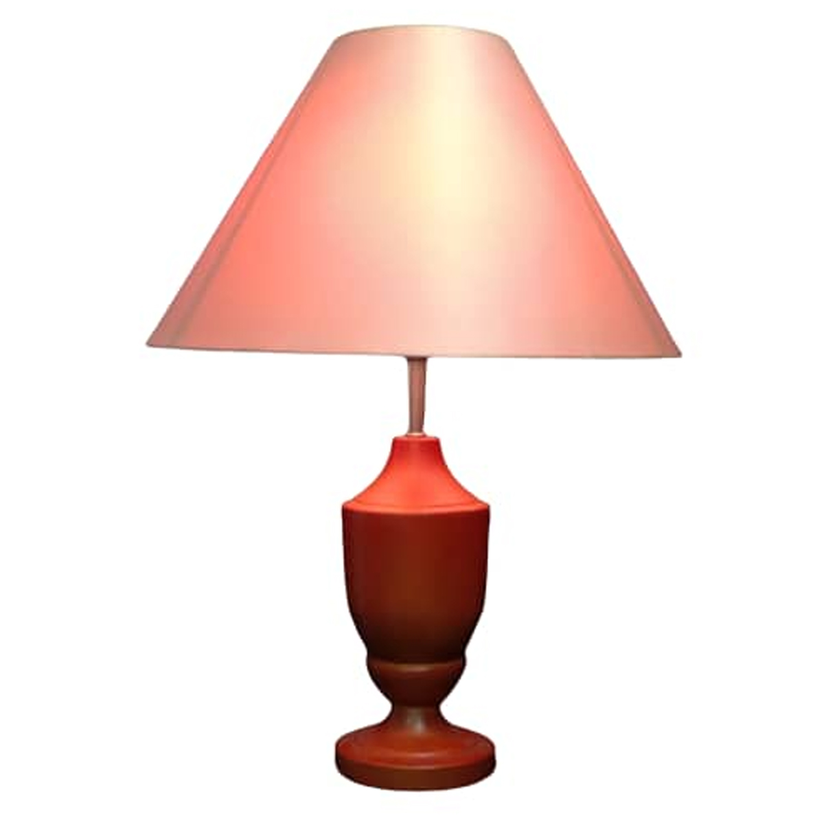 Wooden table lamp with shade/Lampu meja kayu - Kapoor Lamp Shades