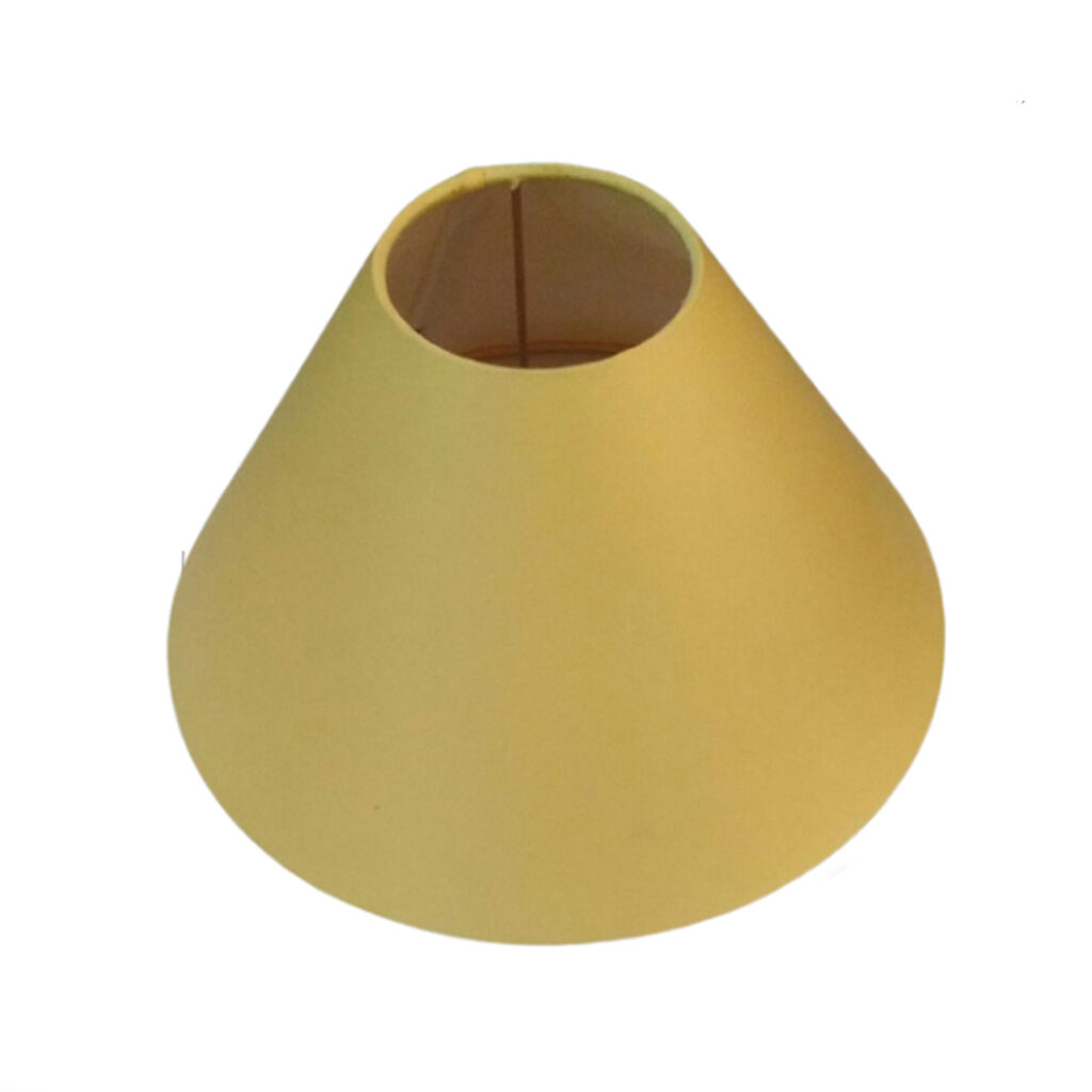 Lamp Shades Fabric covered by PVC backing Kapoor Cone lamp cover ...