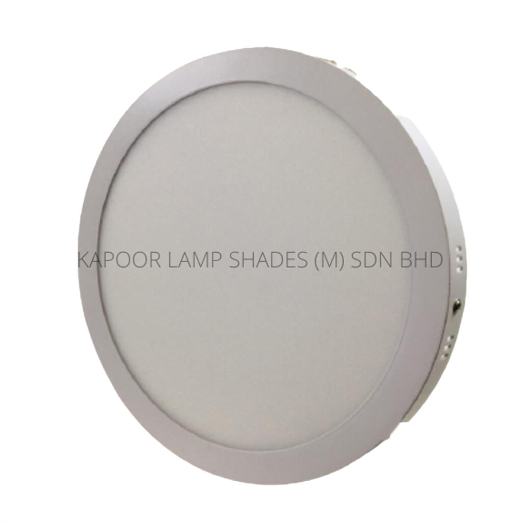 Surface Led 24W Square Black Frame Ceiling Light – Kapoor Lamp Shades